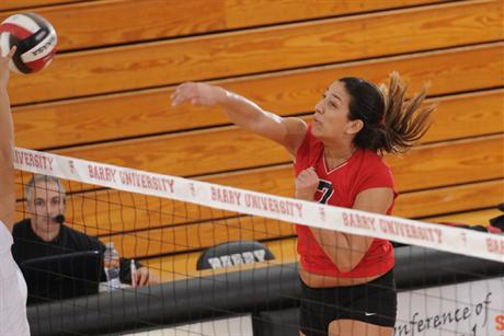 Barry University News - Teixeira Wins SSC Volleyball Player Of The Week