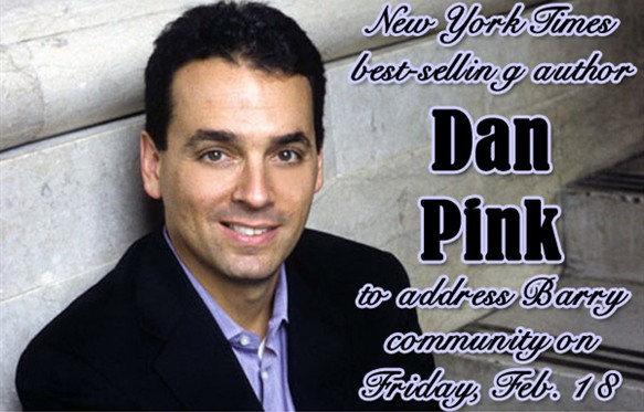 Barry University News - New York Times best-selling author Dan Pink to ...