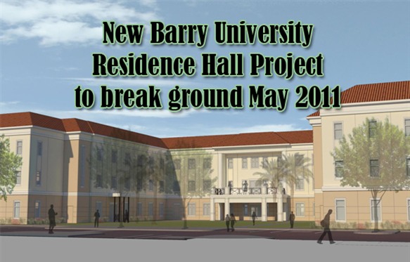 Barry University News - New Barry University Residence Hall Project to ...
